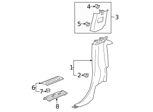 Buy Genuine GM Auto Parts - Clip (Part # 11602471) | GM Parts Store