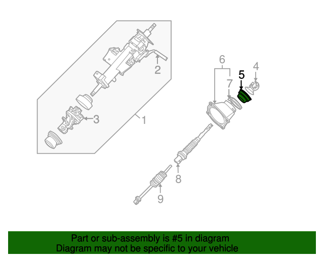 2003-2024 Nissan Lower Cover 48980-AL500 | Nissan Parts Plus