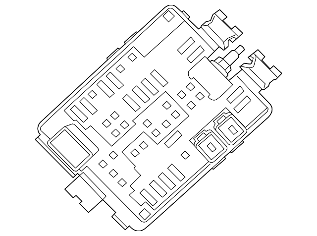 2015-2017 Chevrolet SS Fuse & Relay Box 92276935 | GMPartsDirect.com