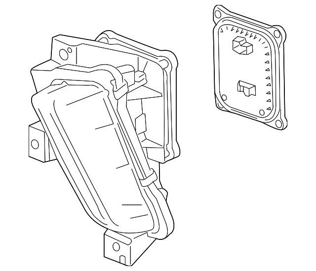 84341735 - Driver Side Daytime Running Lamp 2016-2024 Chevrolet Camaro ...