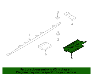 74814-6LB0A - Under Cover 2020-2024 Nissan Sentra | Nissan Parts ...