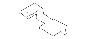 2020-2024 Nissan Sentra Deflector 93883-6LB0A | Temecula Nissan Parts