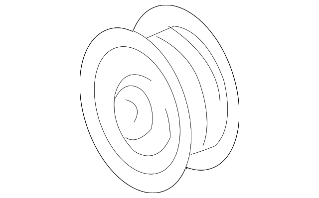 2005-2006 Toyota Tundra Idler Pulley 16603-31020 | OEM Parts Online