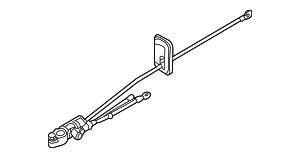 61128373945 - 1999-2006 BMW Positive Cable (61-12-8-373-945) | BMW of ...