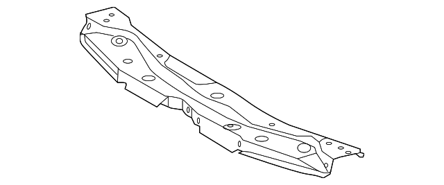 53216-06130 - Upper Tie Bar - 2012-2018 Toyota | OEM Genuine Toyota Parts
