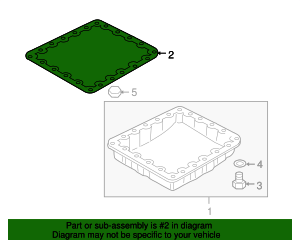 31397-1XJ0A - Pan Gasket - 2009-2024 Nissan | Nissan OEM Parts Direct