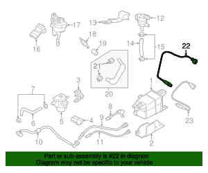39210-2B500 - Oxygen Sensor 2017-2019 Kia | Kia.Parts Store