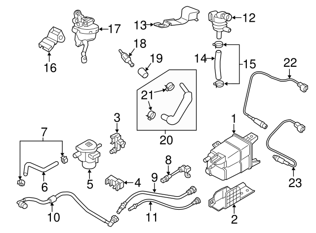 39210-2B500 - Oxygen Sensor 2017-2019 Kia | Kia.Parts Store