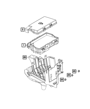 68425216AB - Intelligent Power Power Distribution Center - 2019 2020 ...