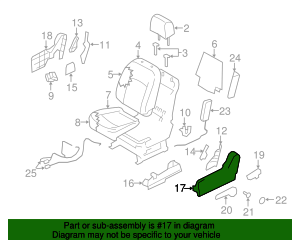 2008-2015 Nissan Outer Finish Panel 87380-JM10A | TascaParts.com