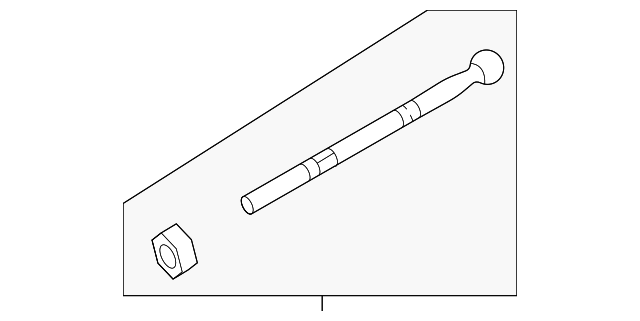 2020-2023 Land Rover Inner Tie Rod LR125338 | OEM Parts Online