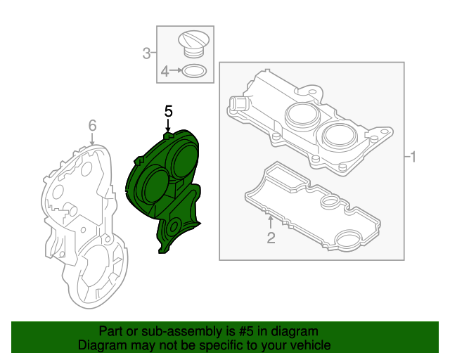 2015-2024 Volvo Front Cover 32267911 | AutoNation Parts