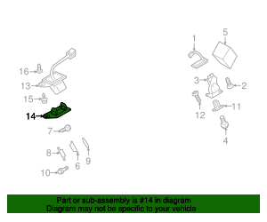 2011-2024 Mitsubishi Outlander Sport Blank Cover 7403A282 | Mitsubishi ...