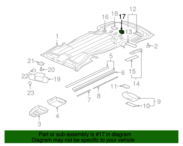 2000-2011 GM Display Unit 25868417 | GMPartsDirect.com