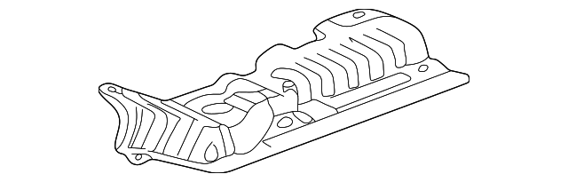 58042-50010 - Heat Shield - 2001-2006 Lexus LS430 | My L Parts