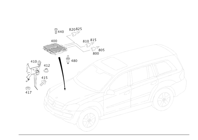 001-545-11-30 - Housing 2007-2012 Mercedes-Benz | Mercedes-Benz USA Parts
