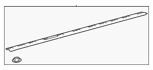 2014-2019 Toyota Corolla Rocker Molding 75851-02150 | Toyota Parts Center