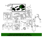 2010-2016 GM HVAC Air Inlet Housing 13333646 GM | GMPartsDirect.com