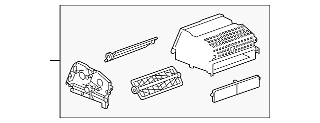 2010-2016 GM HVAC Air Inlet Housing 13333646 GM | GMPartsDirect.com