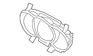 94370-1U000 - Cluster Housing 2014-2015 Kia Sorento | Kia.Parts Store