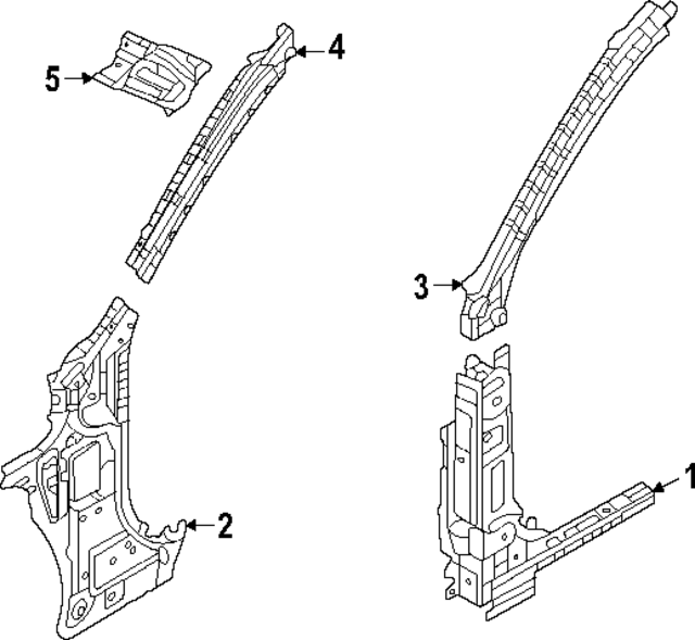 2020-2024 Mazda CX-30 Upper Reinforced DGH9-70-24Z | Florida Mazda Parts