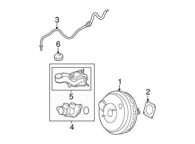 BBY5-43-80Z - Brake Booster - 2010-2013 Mazda 3 | Mazda Swag