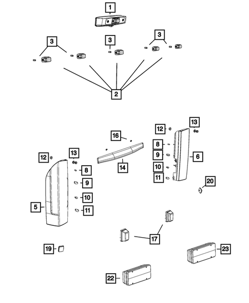 Lamps, Interior and Exterior for 2023 Ram ProMaster 2500 | Bam ...