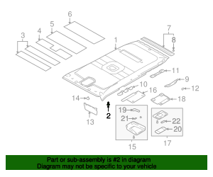 2001-2008 Hyundai Trunk Side Trim Plug 85746-02000-QS | OEM Parts Online