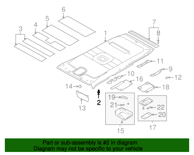 2001-2008 Hyundai Trunk Side Trim Plug 85746-02000-QS | Plaza Auto Mall