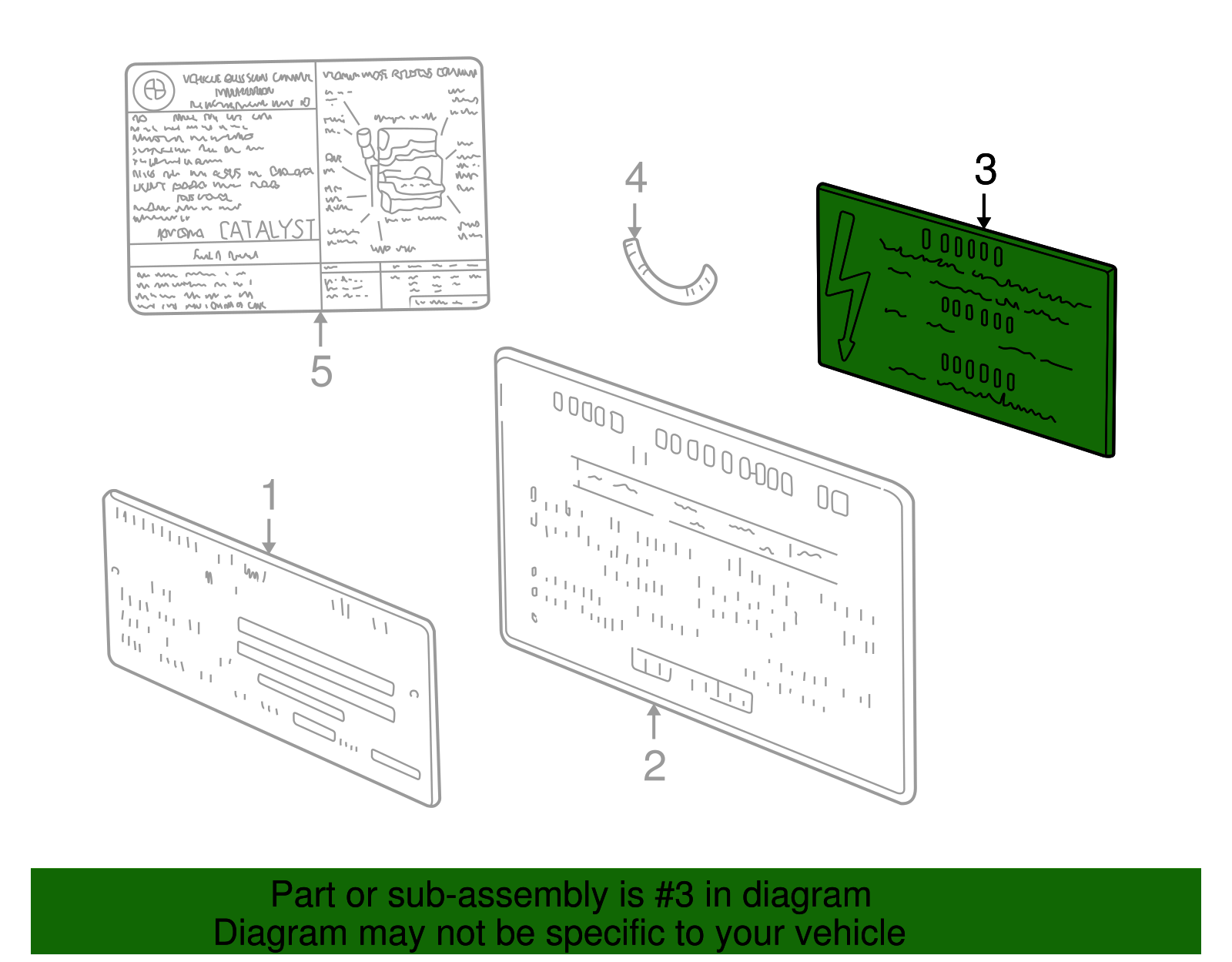 Genuine BMW 71-21-2-122-014 | Info Label | FREE Shipping on Most Orders ...