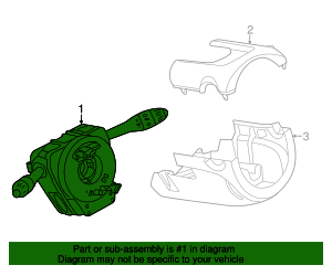 61-31-9-253-770 - Combination Switch 2007-2016 Mini | AutoNationParts.com