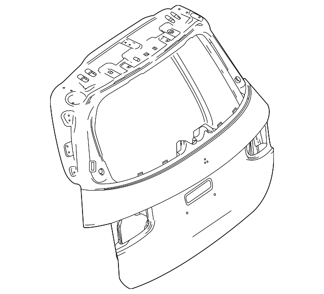 2477408400 - Lift Gate 2021-2024 Mercedes-Benz | OEM Pro Parts