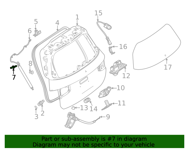 000-993-46-00 - Power Actuator Ball Stud 2020-2023 Mercedes-Benz ...