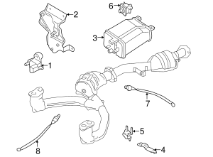 1999-2004 Subaru Oxygen Sensor 22690AA640 | Subaru Parts Store