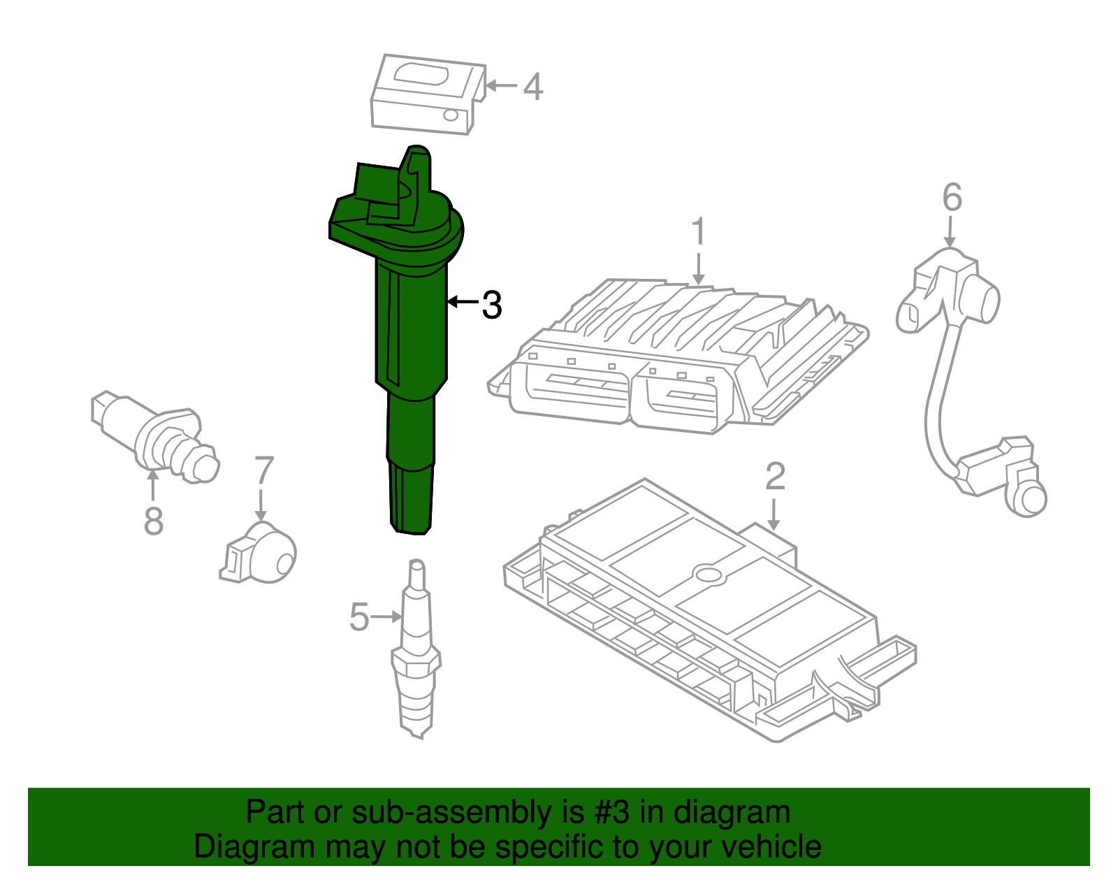 12-13-5-A06-753 - Direct Ignition Coil - 2001-2016 BMW | BMW Parts Exchange