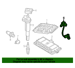 13627525015 - 2006-2017 BMW Engine Crankshaft Position Sensor (13-62-7 ...