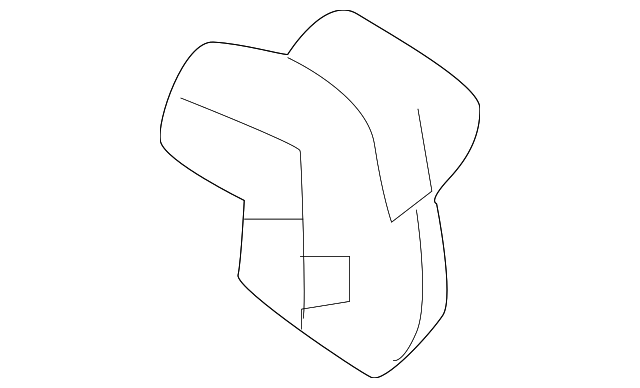 Genuine Toyota Sliding Glass Stopper part# 64805-04010 for 2017-2023 ...