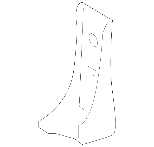 86598-K0500 - Lower Grille Mount 2020-2022 Kia Soul | Kia.Parts Store