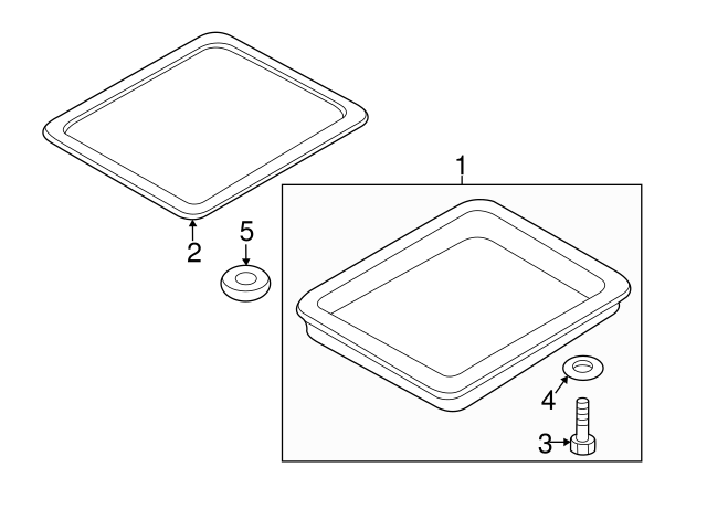2006-2021 Nissan Pan Gasket 31397-90X0A | Nissan Parts Plus