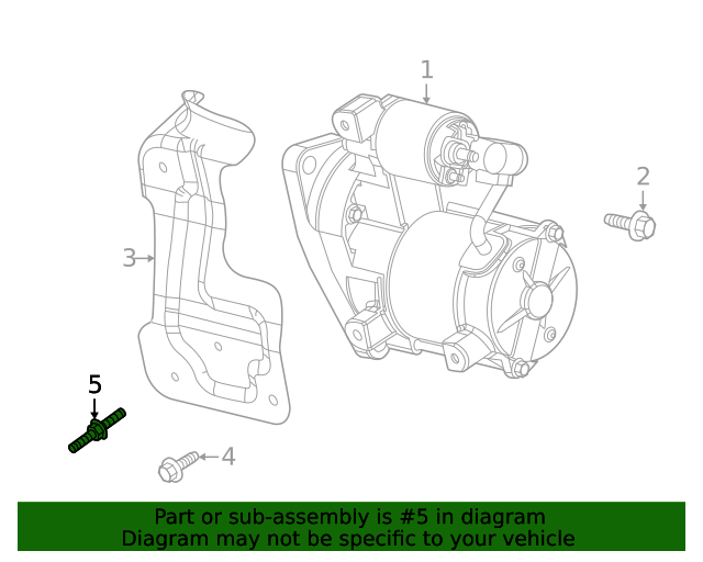 2020-2021 GM Heat Shield Stud 11610127 | GMPartsDirect.com