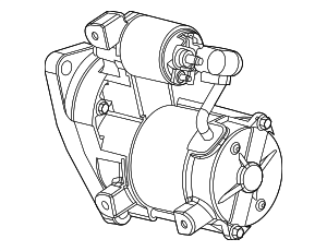 2020-2025 GM Starter Motor 12721714 | TascaParts.com