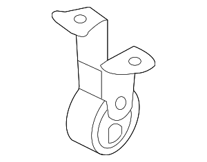 4G0-253-144-B - Exhaust System Hanger Bracket 2012-2019 Audi ...