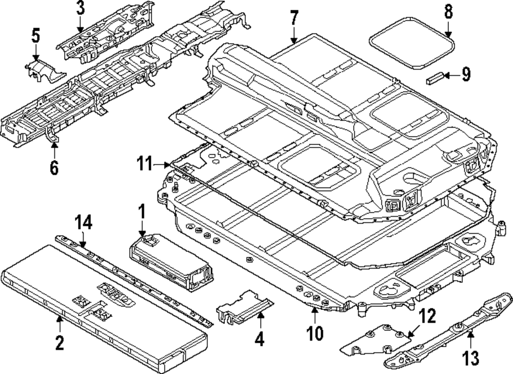 2022-2024 BMW i4 Clamp 61-27-9-454-103 | BMW Parts Online Hub