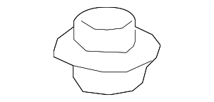 2011-2019 GM Radiator Lower Insulator 13304695 GM | GMPartsDirect.com