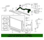 2011-2016 Chevrolet Heater Outlet Hose 94543097 GM | GMPartsDirect.com