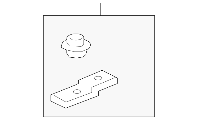 2011-2019 GM Radiator Lower Bracket 13337826 GM | GMPartsDirect.com