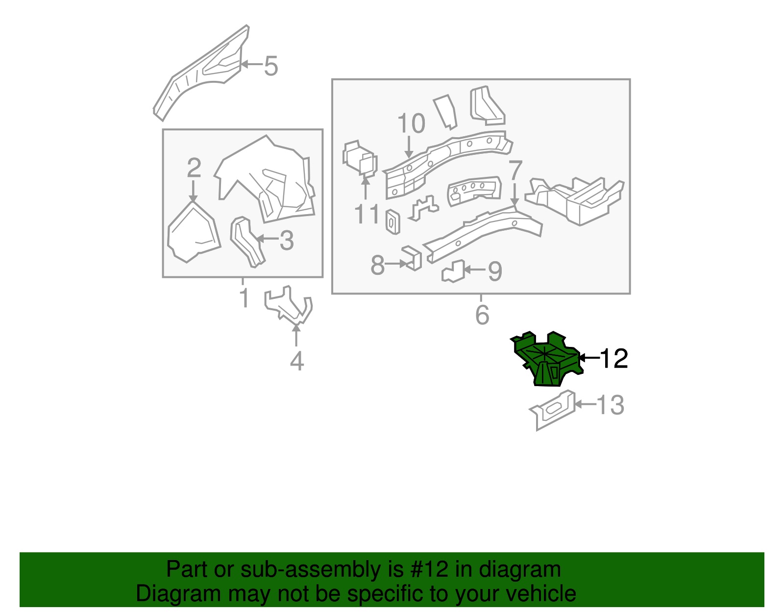 60630-STX-A01ZZ - Battery Tray 2009-2015 Honda Pilot | Honda Parts Online