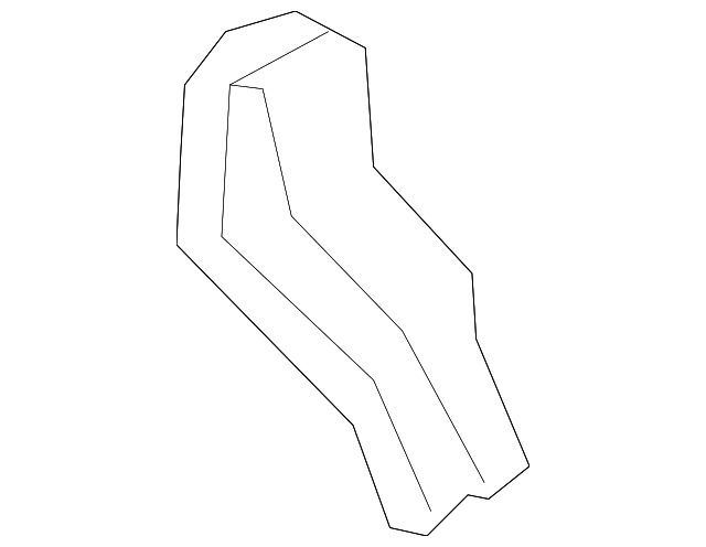 60757-STX-A00ZZ - Gusset A, L Front Wheelhouse - 2009-2015 Honda Pilot ...