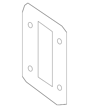 463-310-05-03 - Front Rail End Front Bracket 2019-2021 Mercedes-Benz ...