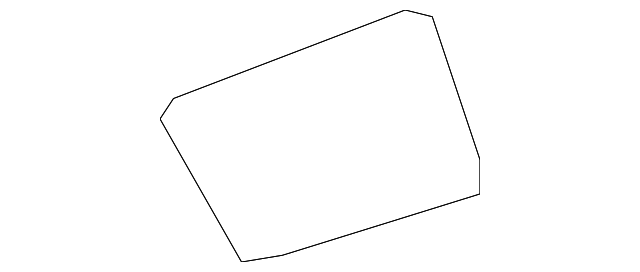 22874303 - Ebony Front Side Door Armrest Opening Cover 2009-2014 GM ...